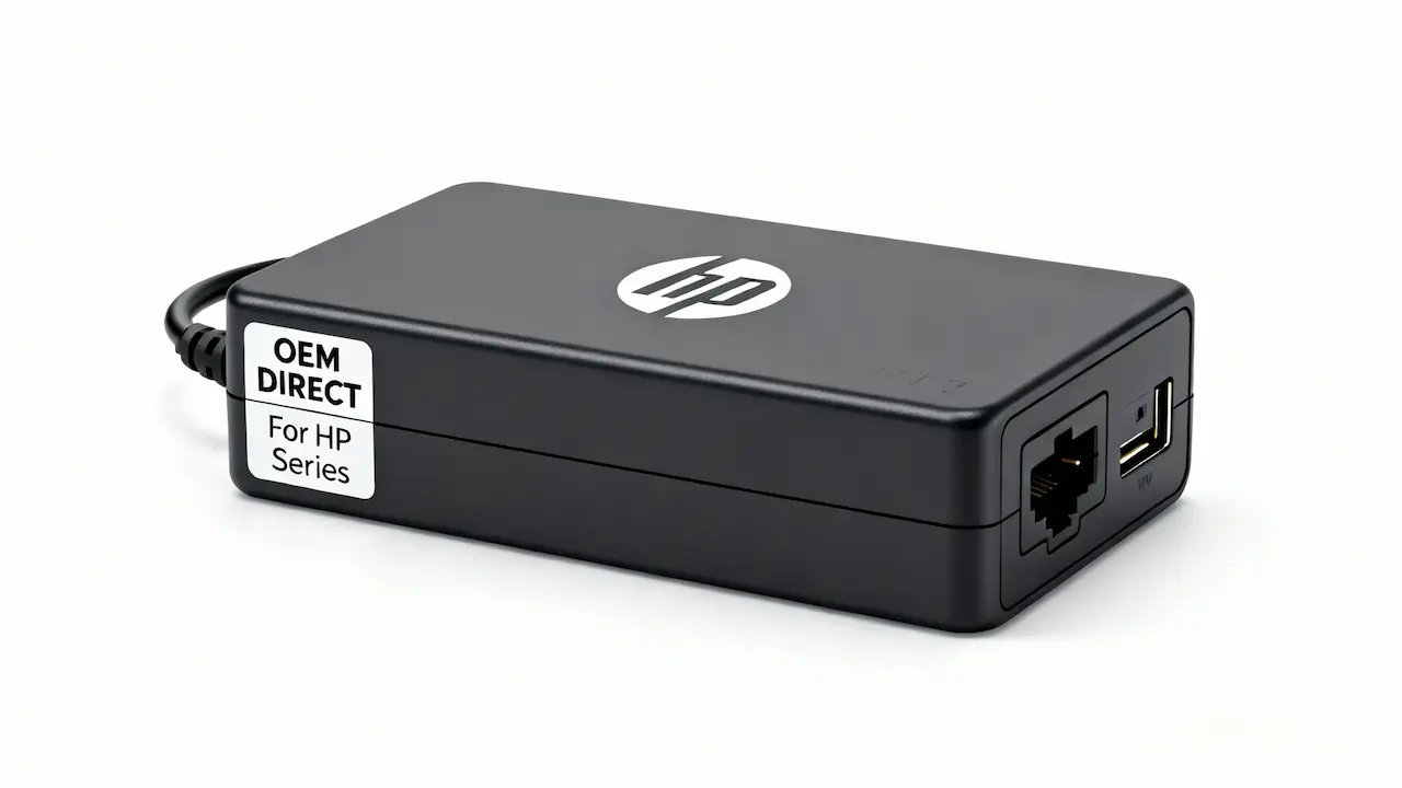 OEM HP Laptop Charger – EliteBook, Pavilion, Spectre x360